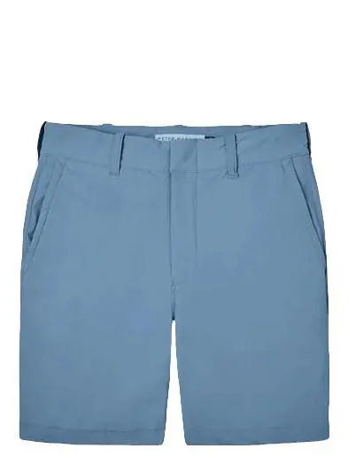 PETER MANNING NYC 7-inch Inseam Tech Shorts - Slate