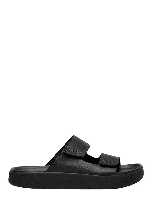 VEJA Etna Leather Sandals - Black