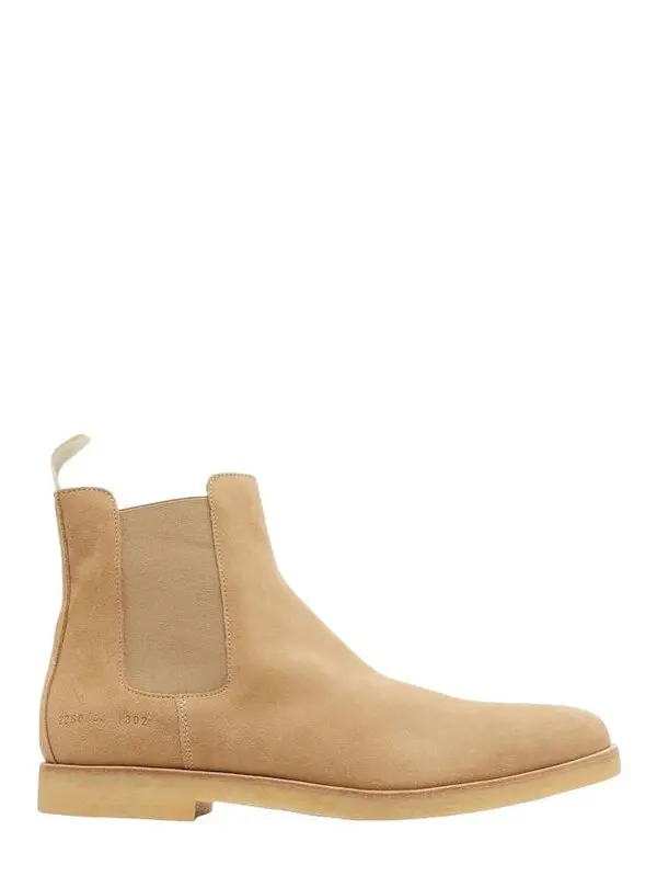 COMMON PROJECTS Chelsea Boot Suede - Tan