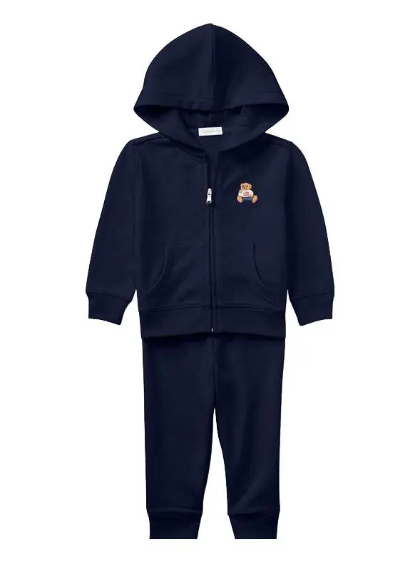 Ralph Lauren Atlantic French Terry Hoodie & Joggers Set - French Navy
