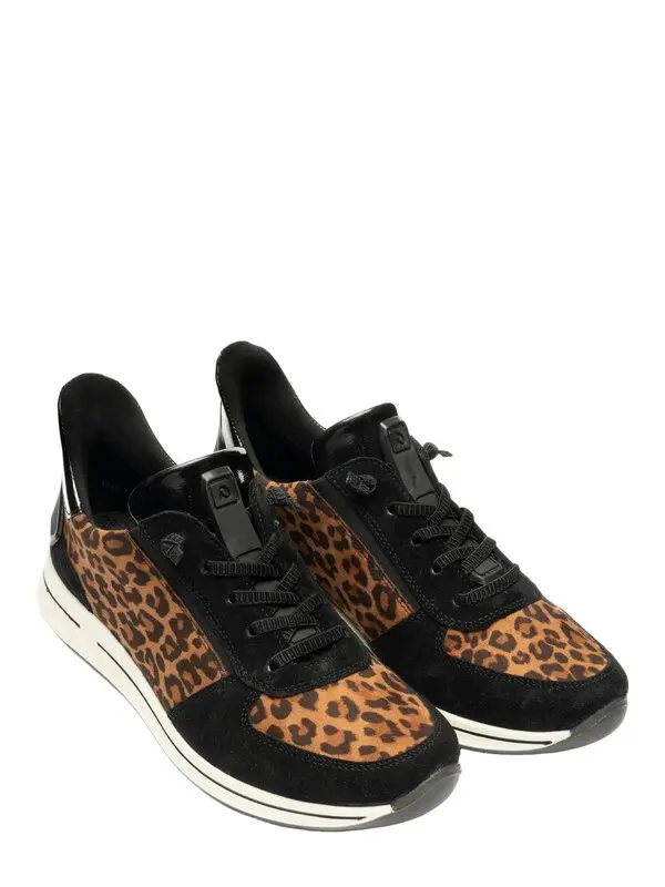 ARA Ovation Lace-up Sneaker - Black/nuts/nature
