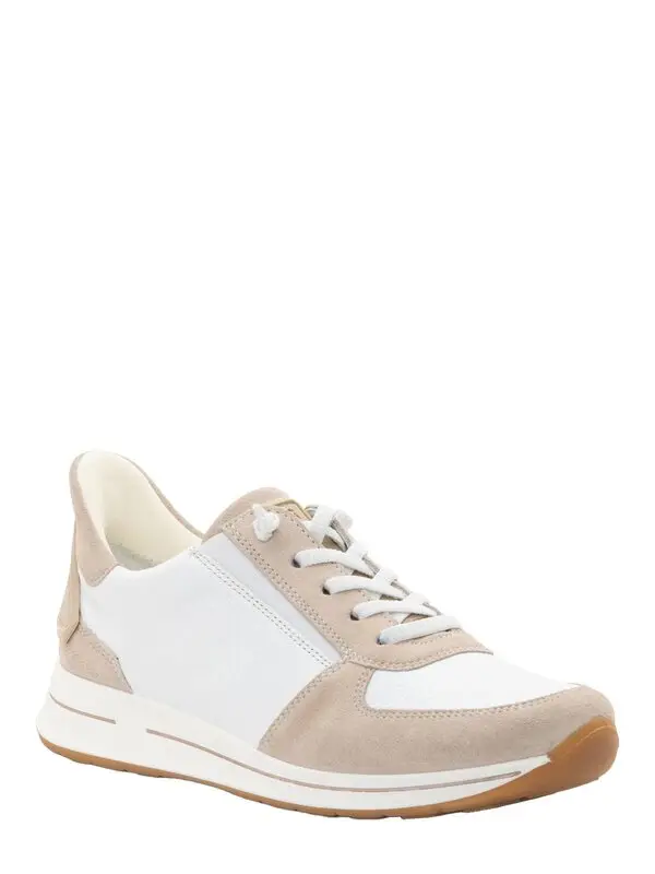ARA Ovation Lace-up Sneaker - White/shell