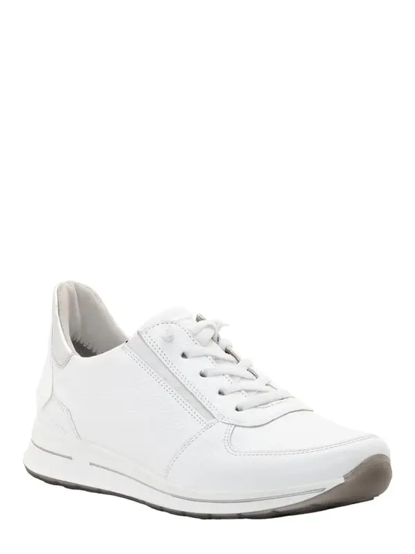 ARA Ovation Lace-up Sneaker - White/silver