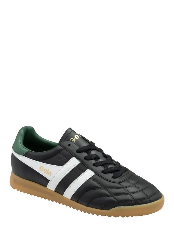 Gola Stadium Low Top Sneakers - Black/white/evergreen