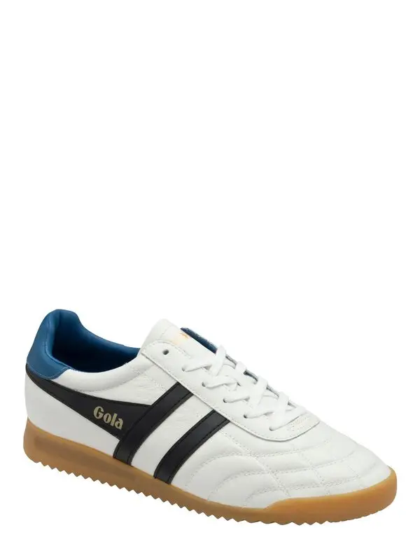 Gola Stadium Low Top Sneakers - White/black/marine Blue