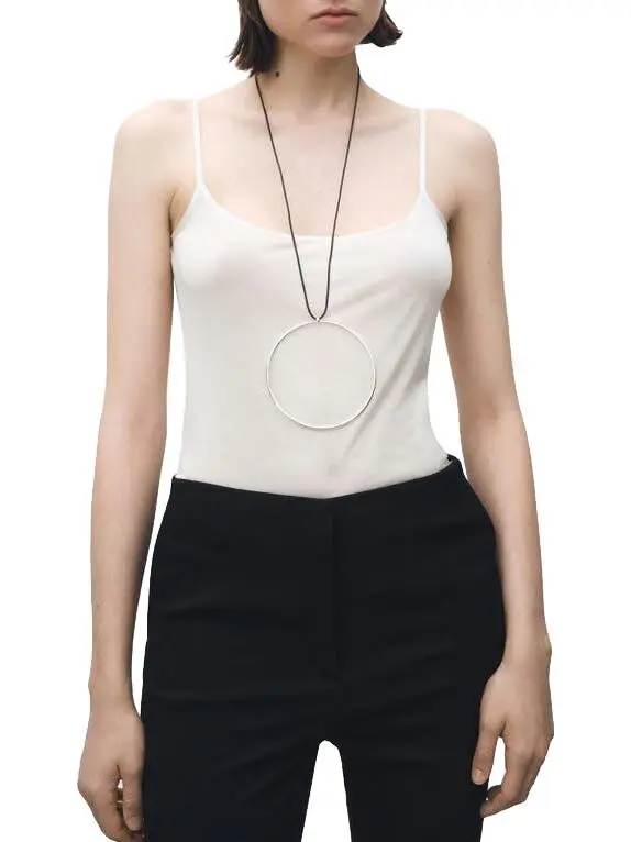 Mango Silk Camisole - Off White
