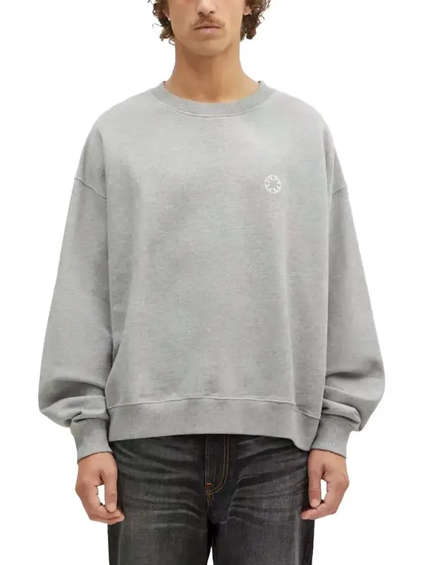 1017 Alyx 9sm Embroidered Crew Neck Sweatshirt - Grey