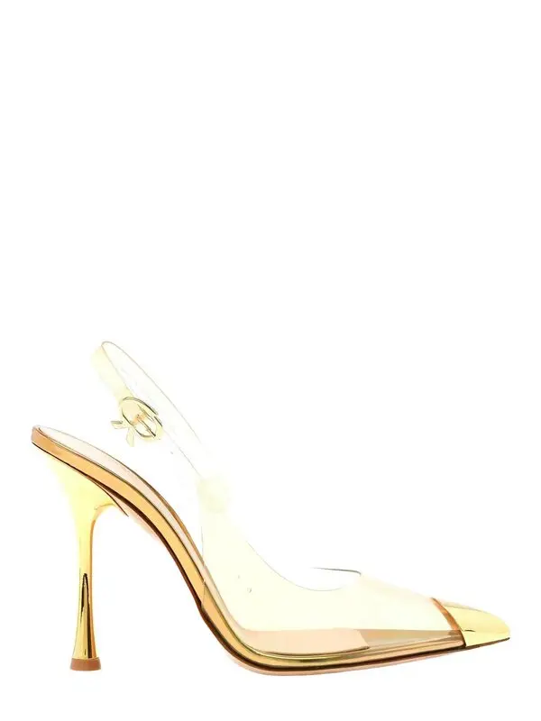 GIANVITO ROSSI 105mm Diana Heeled Pumps - Gold