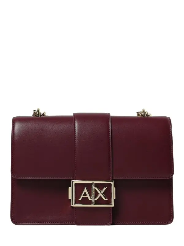 Armani Exchange Crossbody Bag - Burgundy