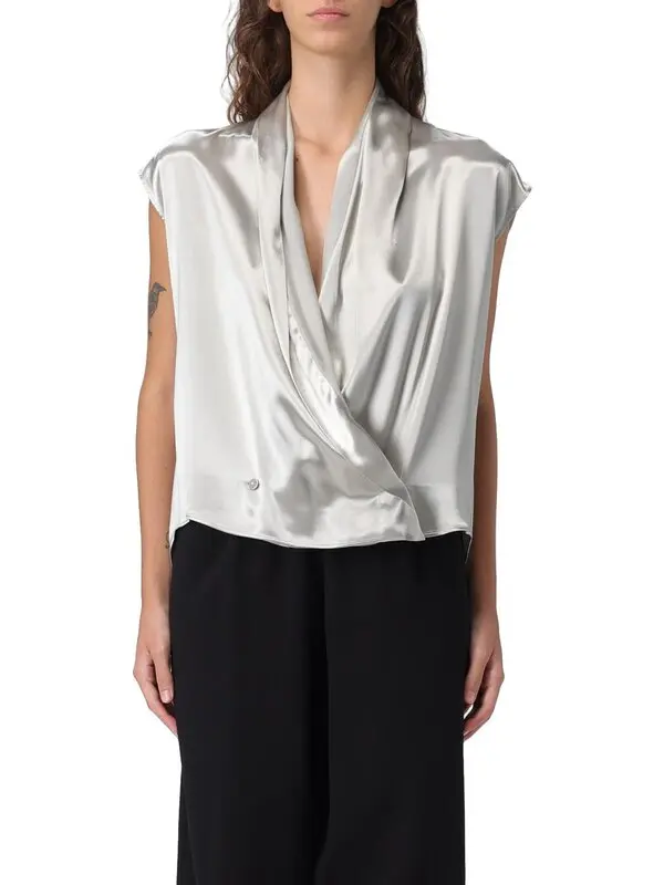 Alberta Ferretti Sleeveless Blouse - Ice