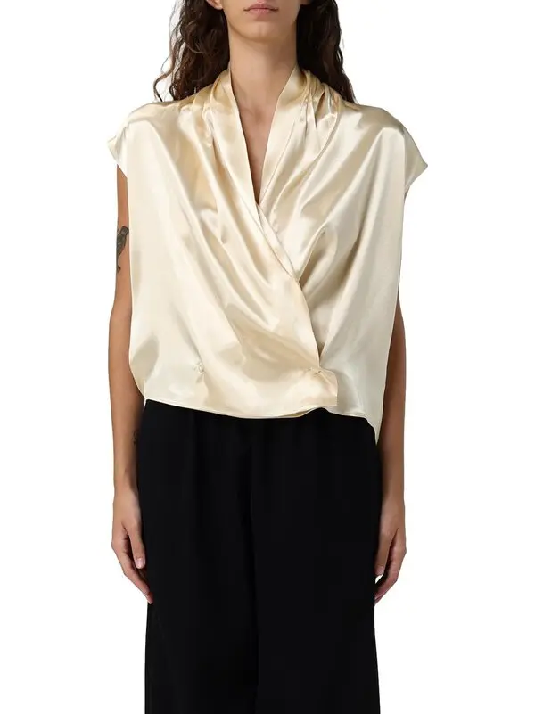 Alberta Ferretti Sleeveless Blouse - Ivory