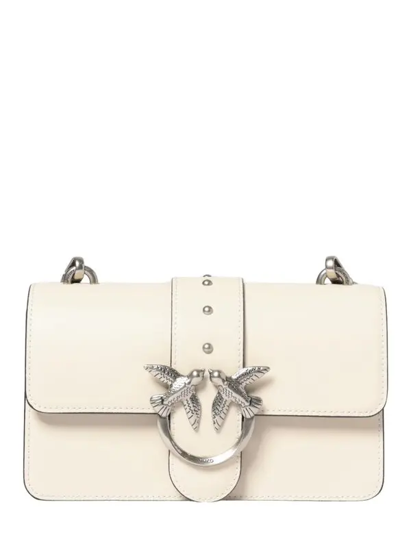 Pinko Mini Bag With Chain Strap - White 1