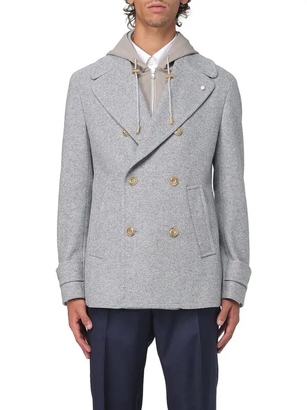 LUIGI BIANCHI Coat - Grey