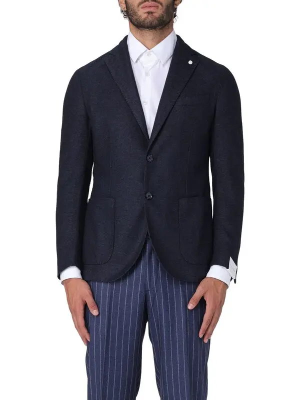 LUIGI BIANCHI Tailored Jacket - White