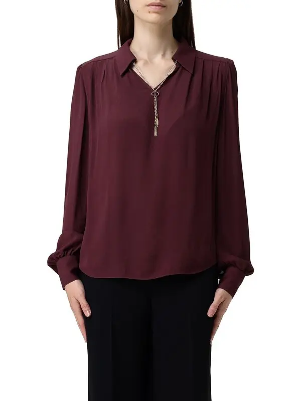 TWINSET Top - Burgundy