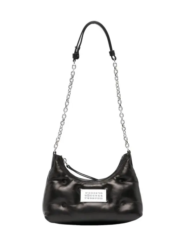 MAISON MARGIELA Glam Slam Quilted Leather Bag - Black