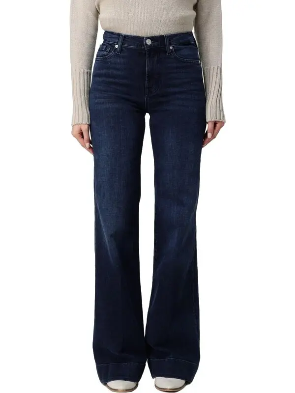 7 For All Mankind Flare Leg Jeans - Blue