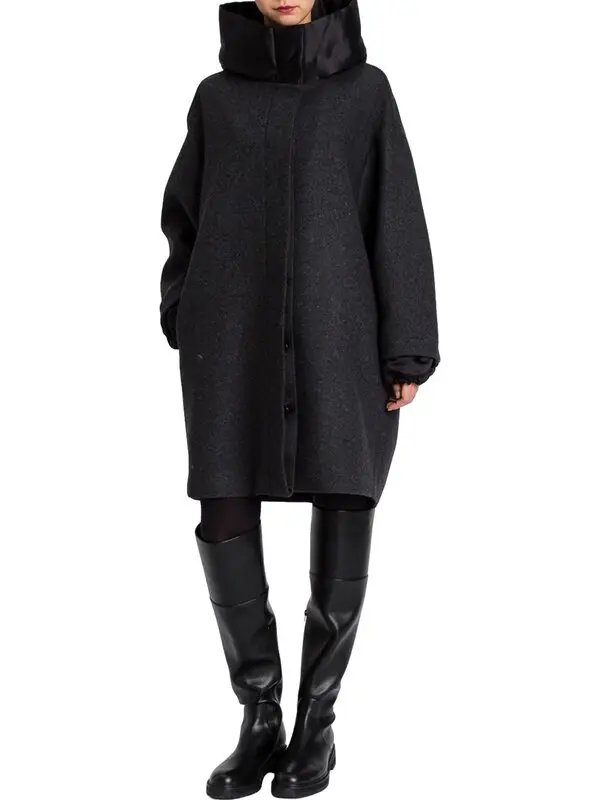 TWINSET Coat - Charcoal