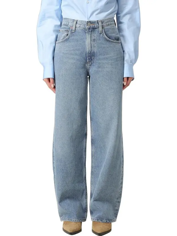 AGOLDE Wide Leg Jeans - Blue