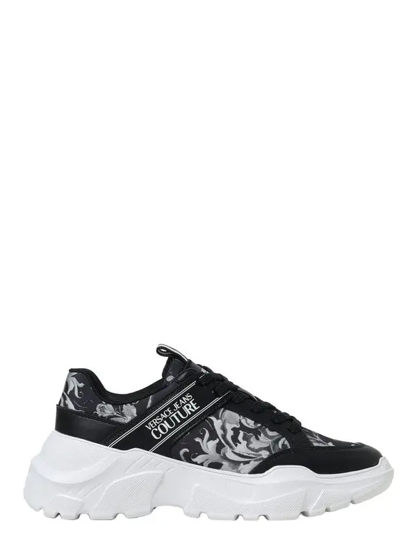 Versace Low Top Sneakers - Black
