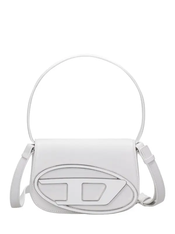 DIESEL® Leather Shoulder Bag - White