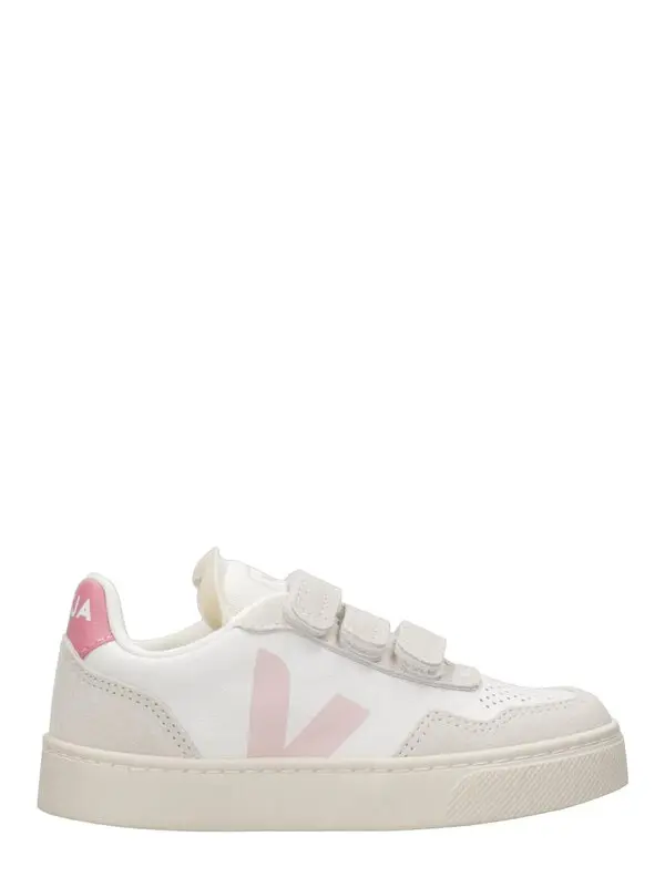 VEJA Low Top Sneakers - Bianco+rosa