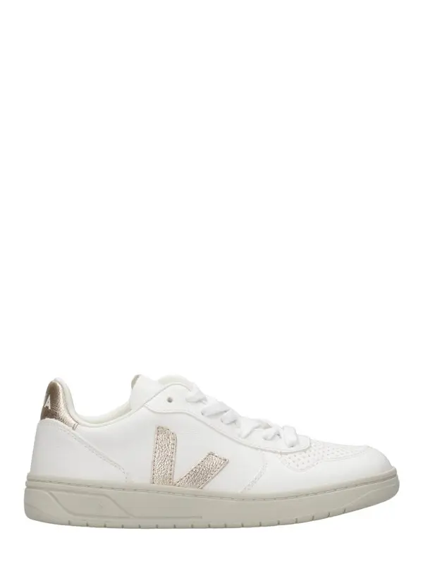 VEJA Sneakers - Bianco+platino