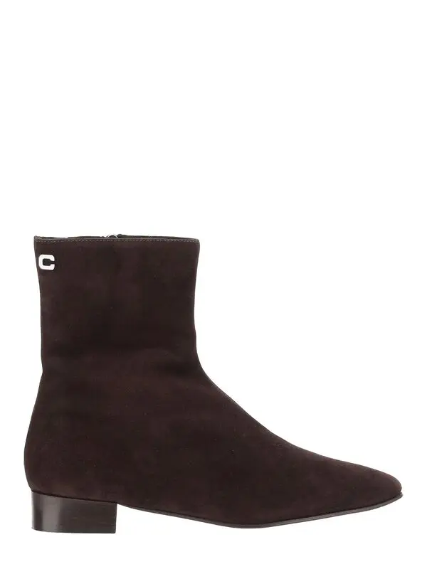 CAREL Aiglon 24 Suede Ankle Boots - Marrone Scuro