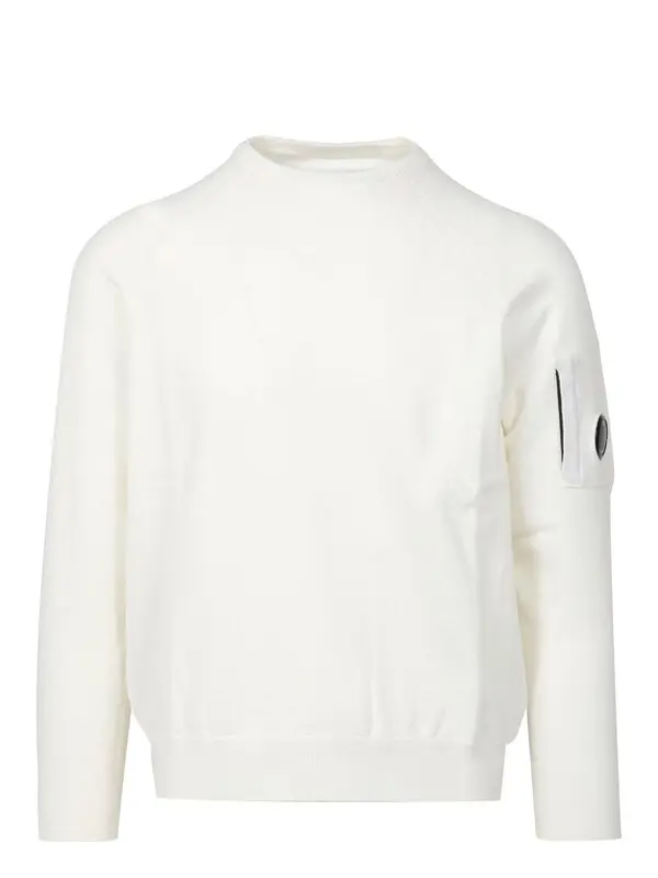 C.P. COMPANY Wool Sweater - White