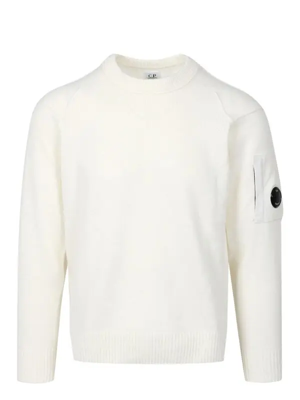 C.P. COMPANY Wool Sweater - White