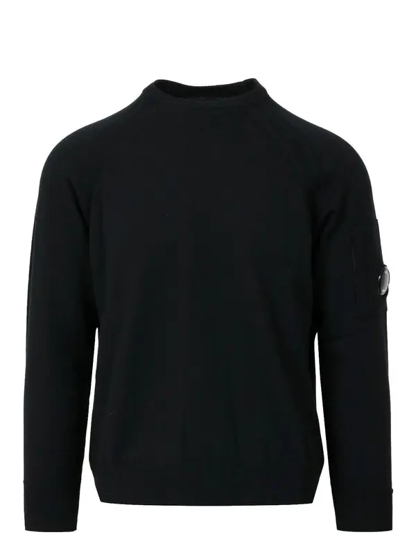 C.P. COMPANY Wool Sweater - Black