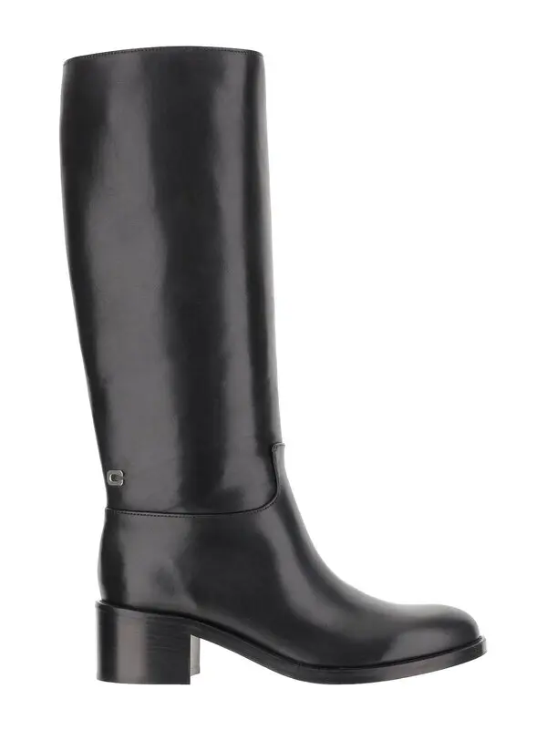 CAREL Brighton Leather Boots - Black