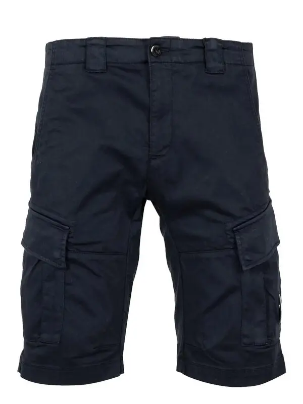 C.P. COMPANY Cotton Cargo Shorts - Eclipse