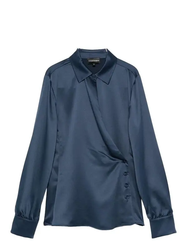 Emporio Armani Wrapped Shirt - Blue