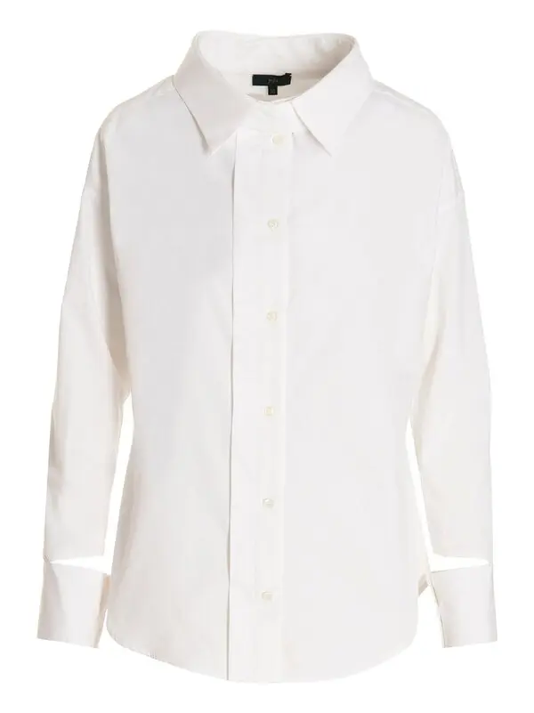 MAISON JEJIA Asymmetric Shirt - White