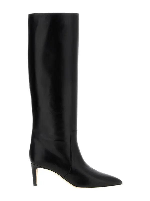 Paris Texas Nappa Stiletto Boot - Black