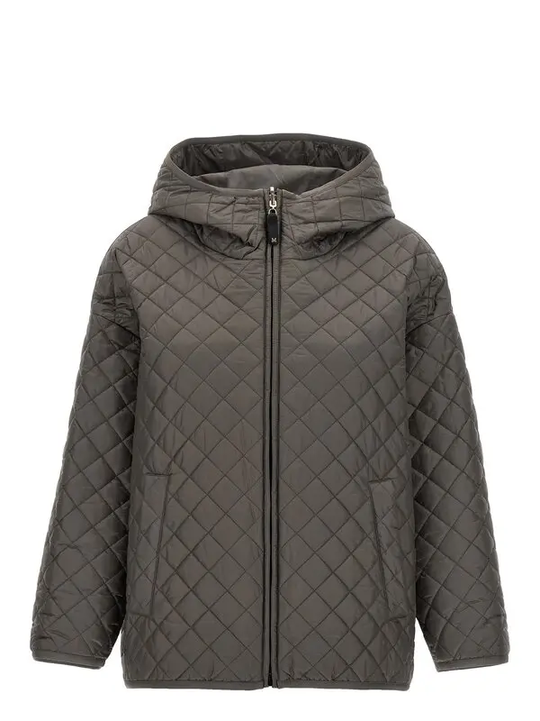 Max Mara Leo' Reversible Jacket - Gray