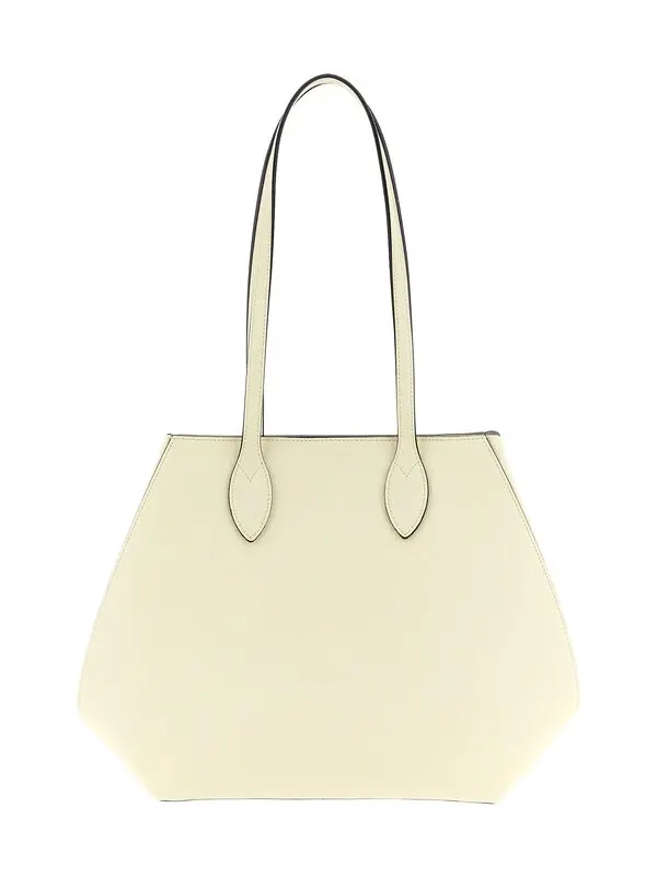 VALEXTRA Medium 'vivi' Shopping Bag - White
