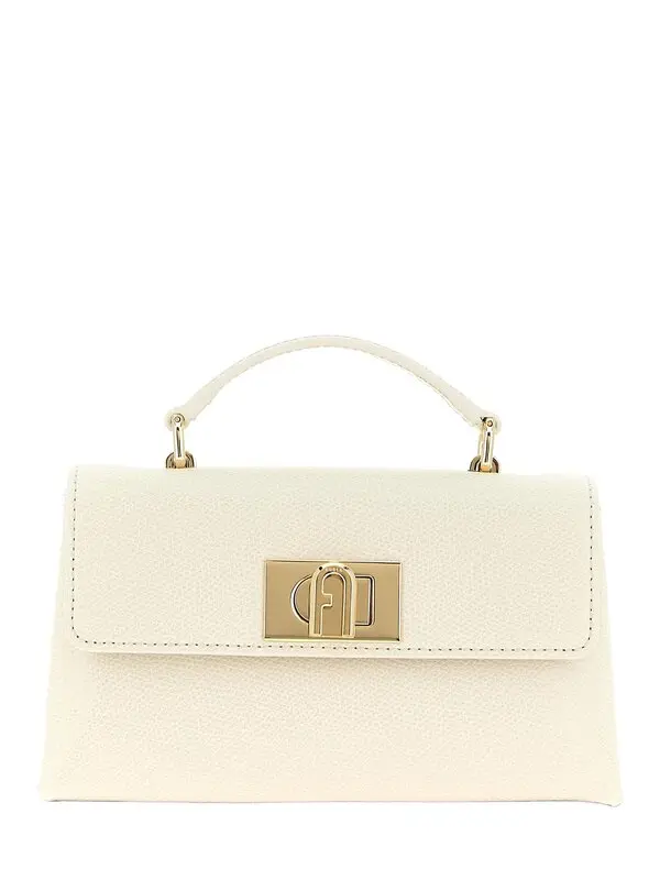 Furla 1927 Mini Crossbody - White