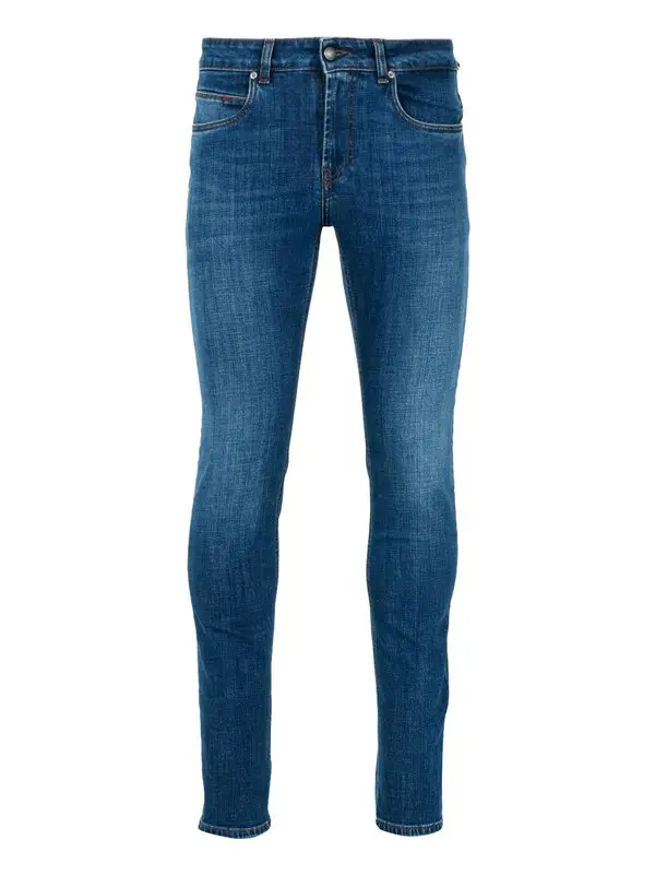 FAY Cotton Jeans - Blu Medio
