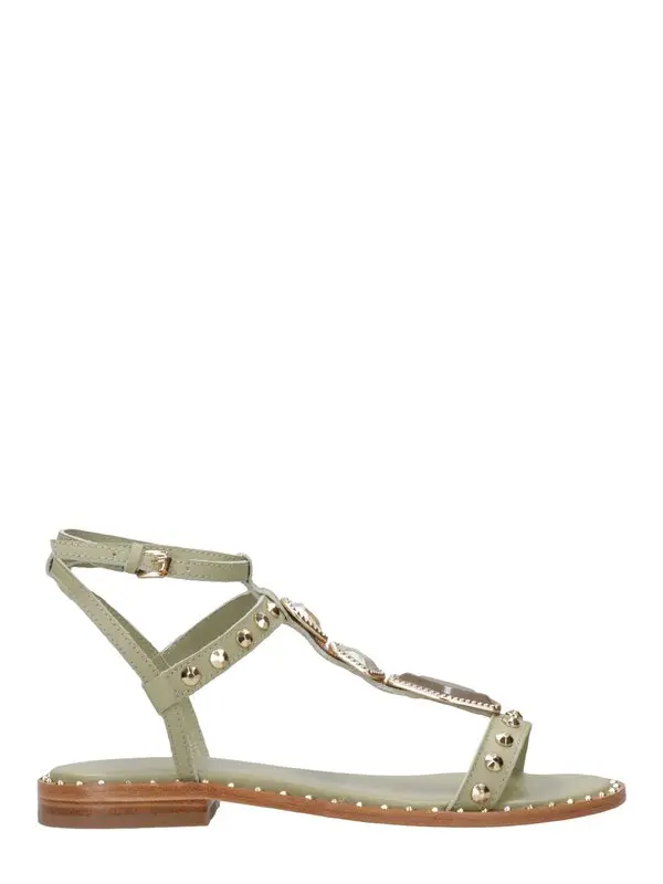 Ash Studded Leather Sandals - Eucalipto
