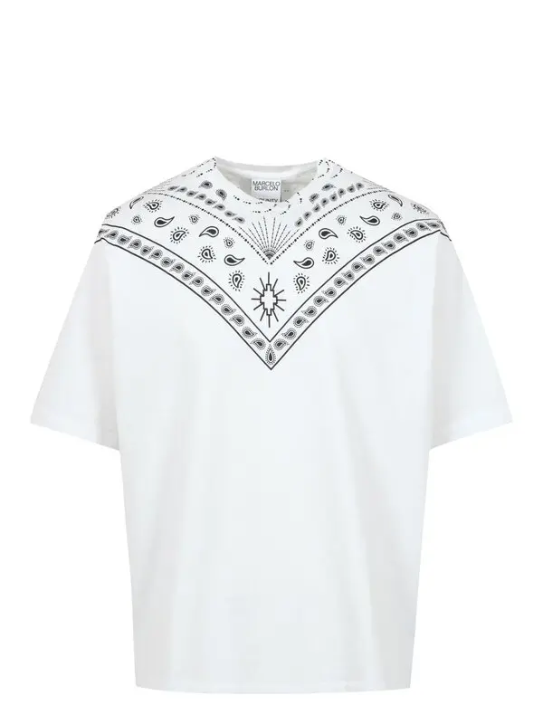 MARCELO BURLON COUNTY OF MILAN T Shirts And Polos - White