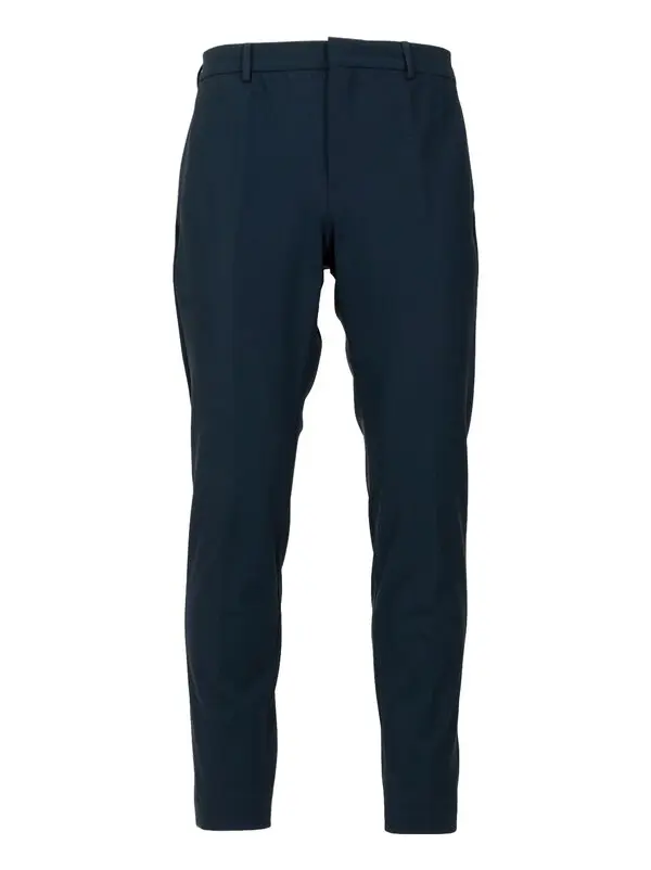 PT TORINO Straight Leg Trousers - Blue
