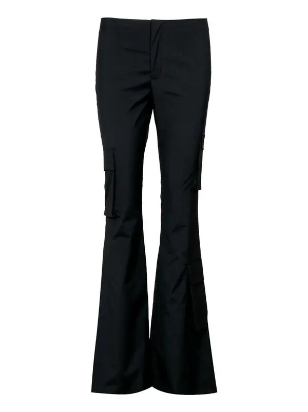 PHILOSOPHY BY LORENZO SERAFINI Flared Trousers - Black