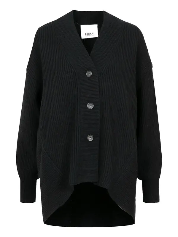 Erika Cavallini Knit Cardigan - Black
