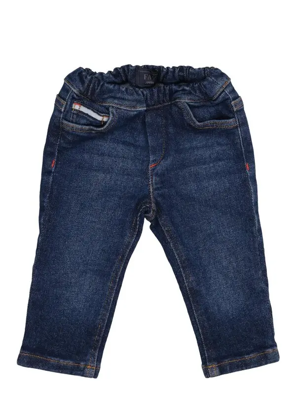 FAY Denim Bottom - Blue