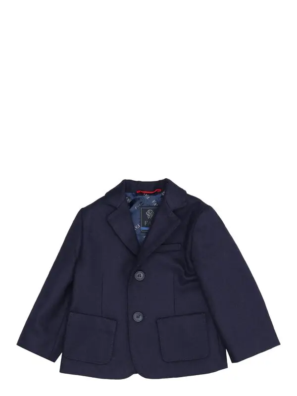 FAY Long Sleeve Jacket - Blue