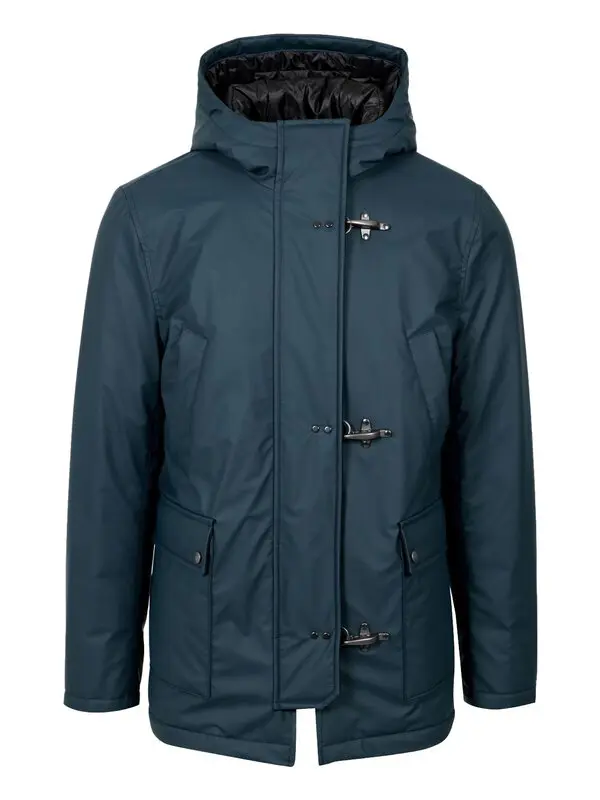 FAY Water-repellent Jersey Jacket - Blue