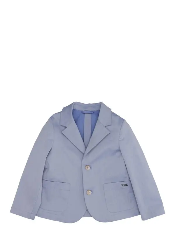 Emporio Armani Classic Jacket - Clear Blue