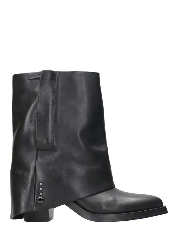 Ash Leather Tex Boots - Black